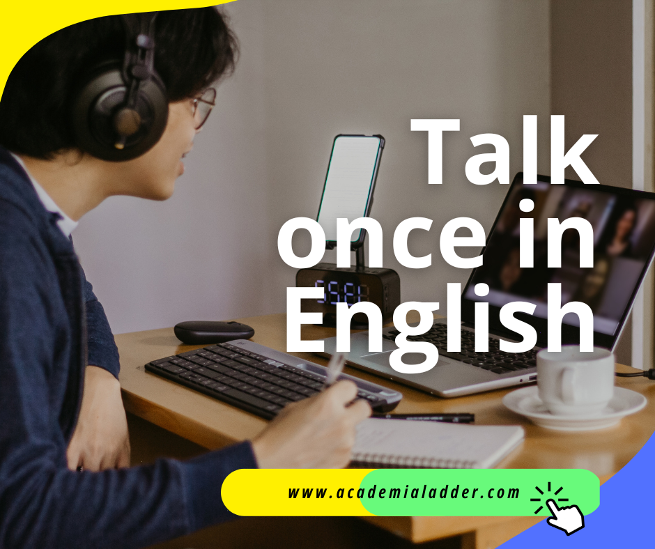 I WANNA TALK - Ladder Academia de Idiomas